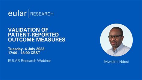 Eular European Alliance Of Associations For Rheumatology On Linkedin