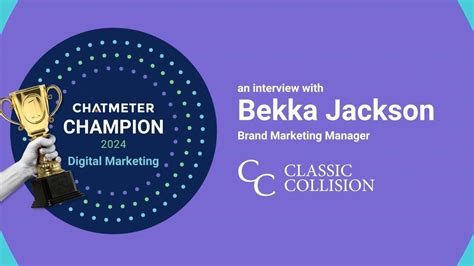 Darren Seibert On Linkedin Congrats To Our Newest Chatmeter Champion Bekka Stultz Jackson From…
