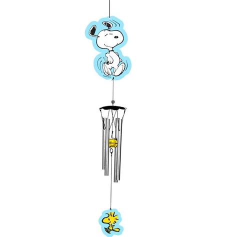 Snoopy 18 Inch Metal Wind Chimes Retrofestiveca
