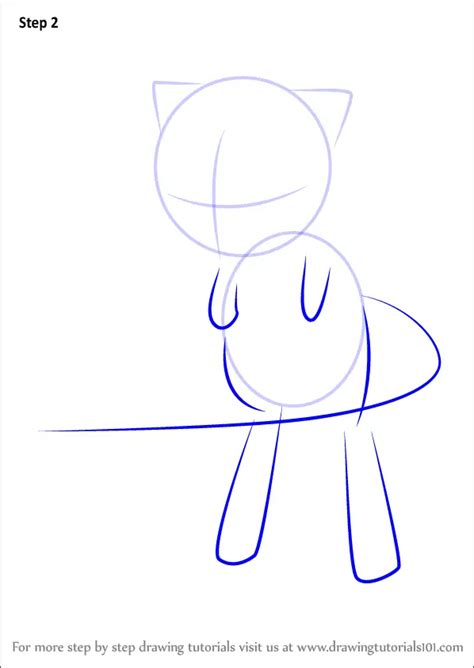 Learn How To Draw Mew From Pokemon GO Pokemon GO Step By Step Drawing Tutorials