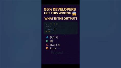 95 Developers Get This Python Output Wrong 😱 Youtube