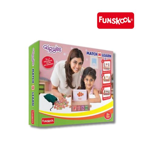 Funskool Match N Learn Damaged Box Abc Toys