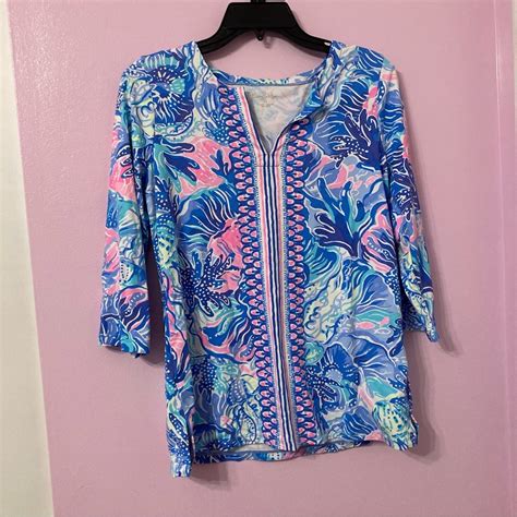 Lilly Pulitzer Upf 50 Chilly Lilly Shade Seekers Kari Gem