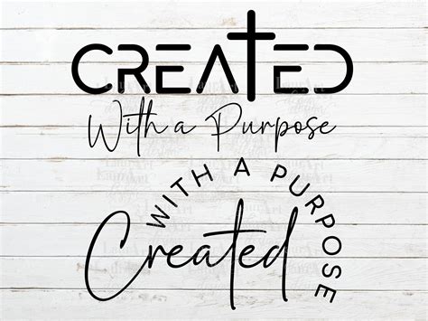 Created With A Purpose Bible Verse Graphic By Lauraartdesign · Creative
