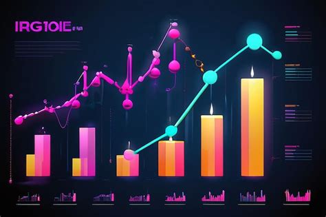 Data Analytics Concept Halftone Hand Draws Sales Graph Modern Collage Design Pop Art Premium