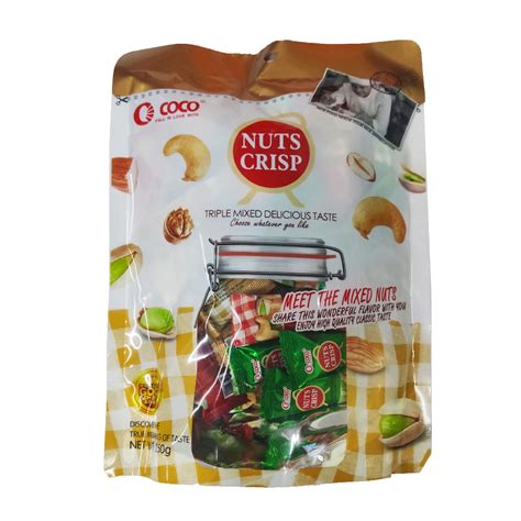 Coco Nuts Crisp Meet The Mixed Nuts 250gm My Priyo Shop