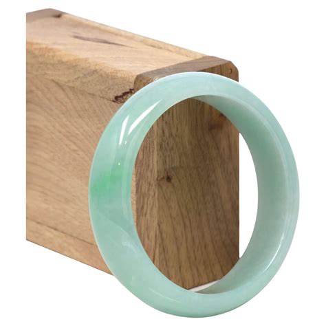 Realjade Classic Bangle Genuine Burmese Jadeite Jade Bangle Bracelet At