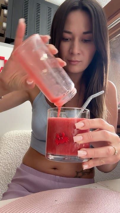 Cocktail Pastèque Fraise Fraîcheur Estivale Fraises Pastèque Cocktail Youtube