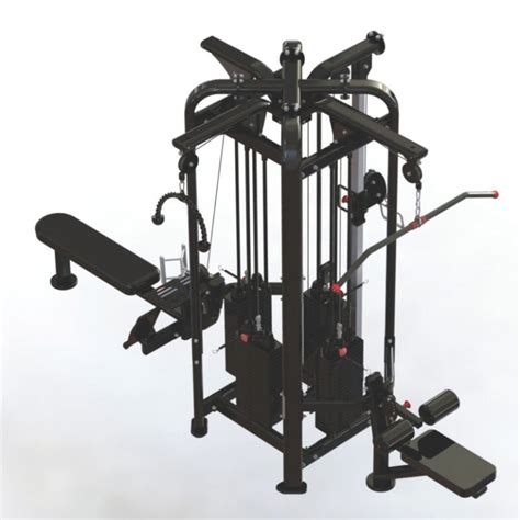 Body Solid Pro Clubline Sjg100 4 Stack Jungle Gym — Gymshq