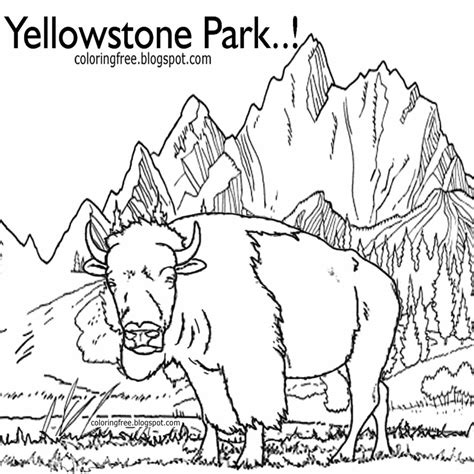 Grassland Animals Coloring Pages