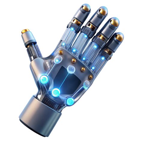 Advanced Robotic Hand Design A Dynamic Depiction Of A Hand Crafted As A Robotic Design