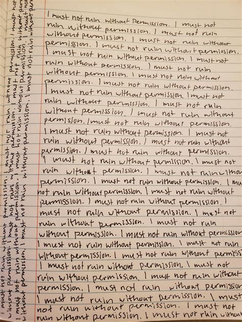 Lines Because I Ruined W O Permission Scrolller