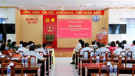 Bù Đốp Xin ý Kiến Về Sắp Xếp Tổ Chức đơn Vị Hành Chính Cấp Xã Binh