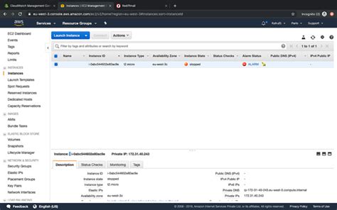 Cómo Crear Una Alarma Para Una Instancia Ec2 Con Cloudwatch Howtoforge