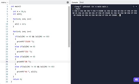 Solved Code In C Please And Also A Little Description At