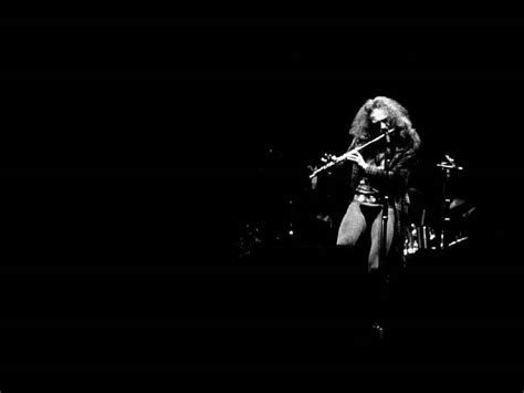 Download Band Jethro Tull English Singer Ian Anderson Concert Monochrome Photograph Wallpaper