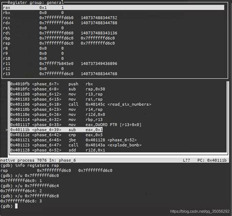 Csapp实验 二进制炸弹writeupmov Eaxrdx Csdn博客 Csapp实验 二进制炸弹writeupmov Eaxrdx Csdn博客