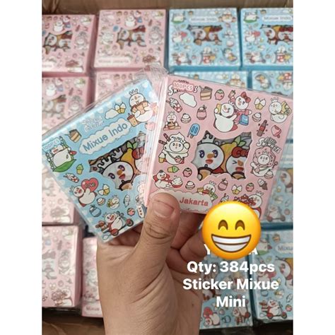Jual Setiker Mixue Isi 100 Mainan Setiker Shopee Indonesia