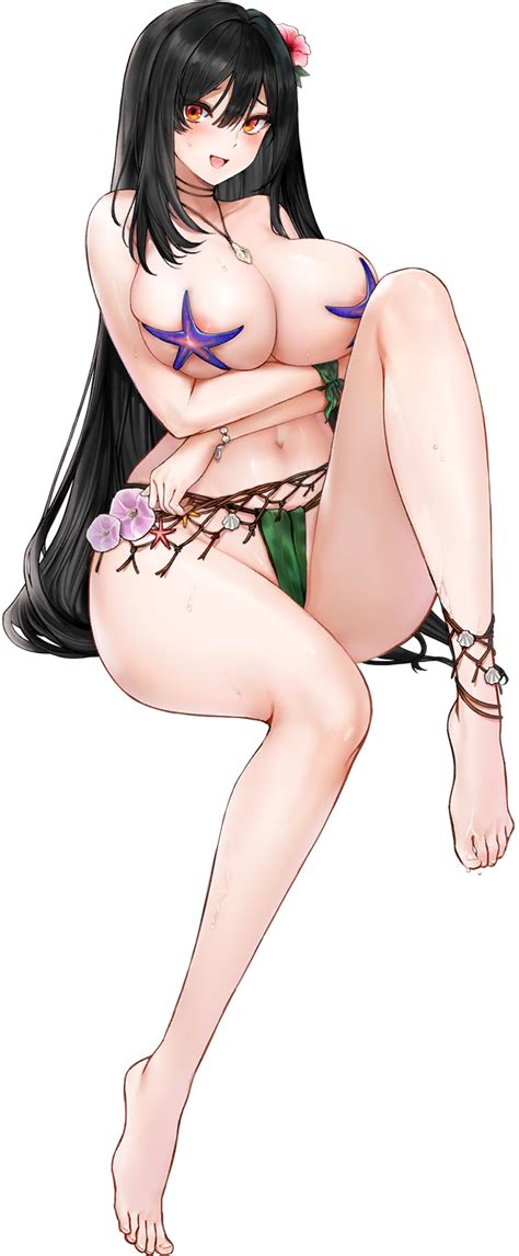 Kelp Mel Dodosae Amphitrite Last Origin Last Origin Highres Official Art Third Party