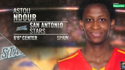 Astou Ndour En Generación Nba Youtube