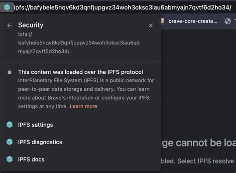 ENS L2 Offchain Contenthash Resolution Issue 24991 Brave Brave Browser GitHub