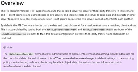 Passive FTP Over SSL Support In Azure Firewall Working Hard In IT