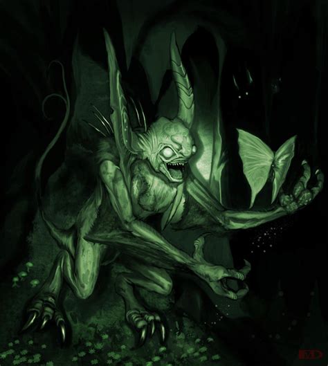 Cave Dweller By Dave Melvin R Imaginarymonsters