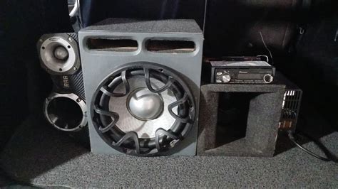 Caixa De Som Automotiva Com Subwoofer 12 Polegadas Aparelhos De Som Estados João Pessoa
