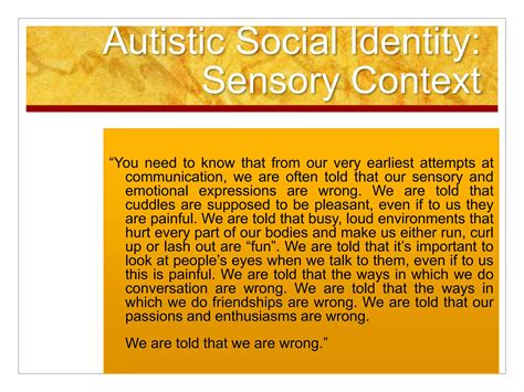 Autism And Sexuality Ppt