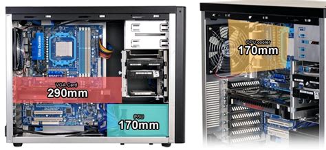 Lian Li Pc A56b Pc A56 Mid Tower Atx Case Black Discontinued