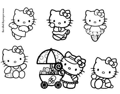 Hello Kitty And Dear Daniel Coloring Pages