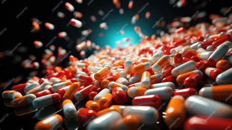 Premium Ai Image Group Of Antibiotic Uhd Wallpaper