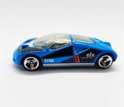 Ford Gt 90 Hot Wheels Miniature Hypercar 1997 Mattel Inc Vintage Toy