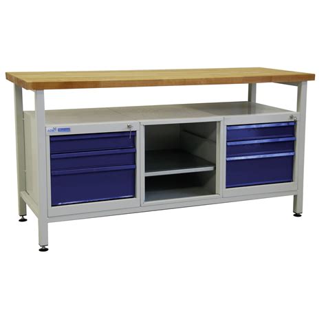 Adb Workbench Work Table 170x60x84cm Adb 42751