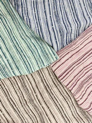 Polyester Line Bubble Print Plainsolids Multicolour At ₹ 95meter In Surat