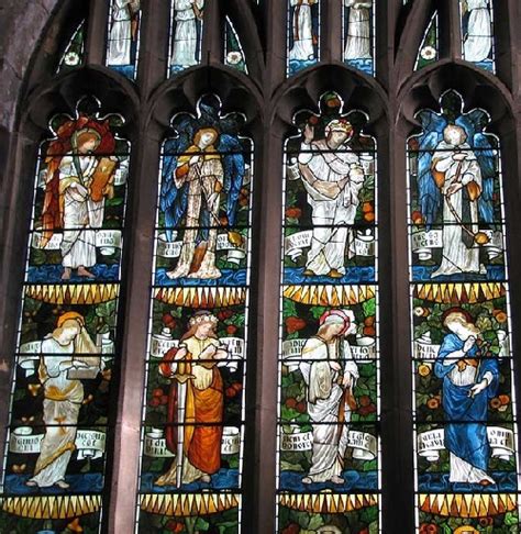 Stained Glass Windows By Edward Burne Jones Art Kaleidoscope