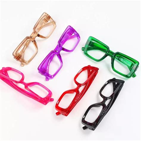 Reading Glasses Trendy Metalless Screwless Spring Hinge 6 Pack Women