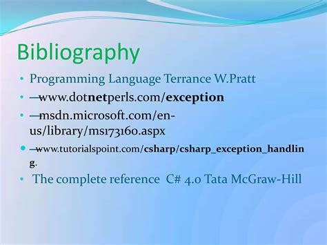 Implicit And Explicit Sequence Control With Exception Handling Pptx Programming Languages