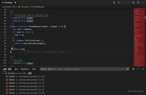 delete `␍`eslint prettier prettier 错误的解决方案按crtl s保存当前报错文件，e 掘金