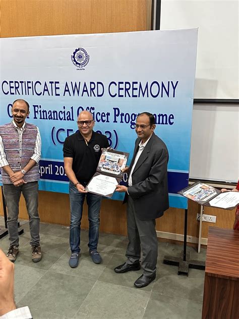 vivek kumar on linkedin excited to share that i successfully completed the chief financial