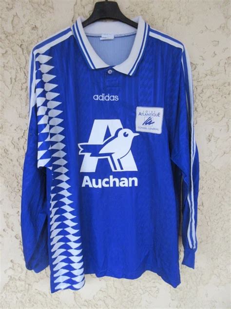 Maillot Football Adidas Vintage Porté N°2 Années 90 Loire Atlantique