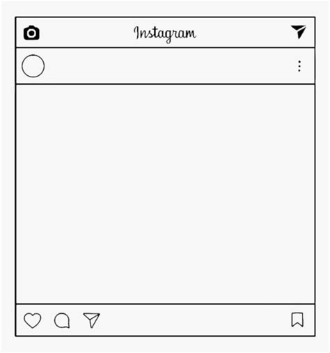 Instagram Border Template Printable Word Searches