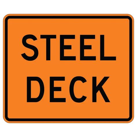 Steel Deck Sign Solutions Usa