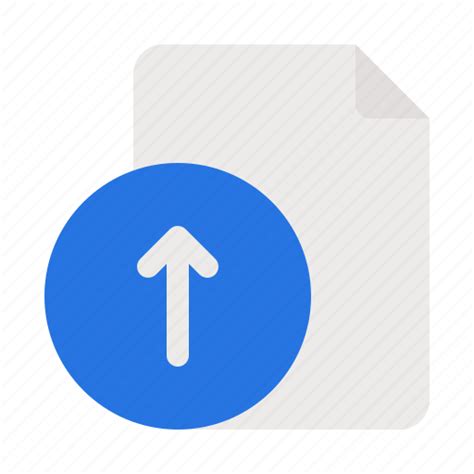 File Upload Files Document Interface Up Arrow Icon Download On Iconfinder