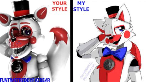 My Style Of Funtime Roxanne By Funtimefreddofazbear On Deviantart