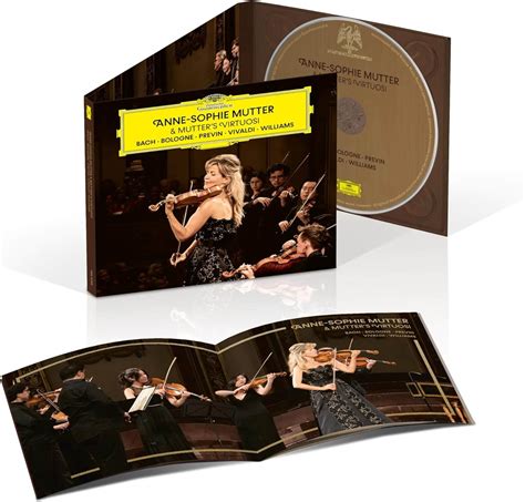 Anne Sophie Mutter Bach Bologne Previn Vivaldi Williams Cd