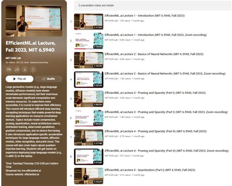 Tinyml And Efficient Deep Learning By Song Han Manoj Kumar Posted On