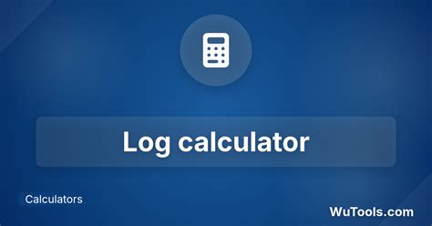Log Calculator Calculate Logarithms With Any Base