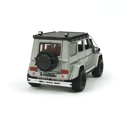 Masinuta Metal Jeep Mercedes G Class Alb Emagro