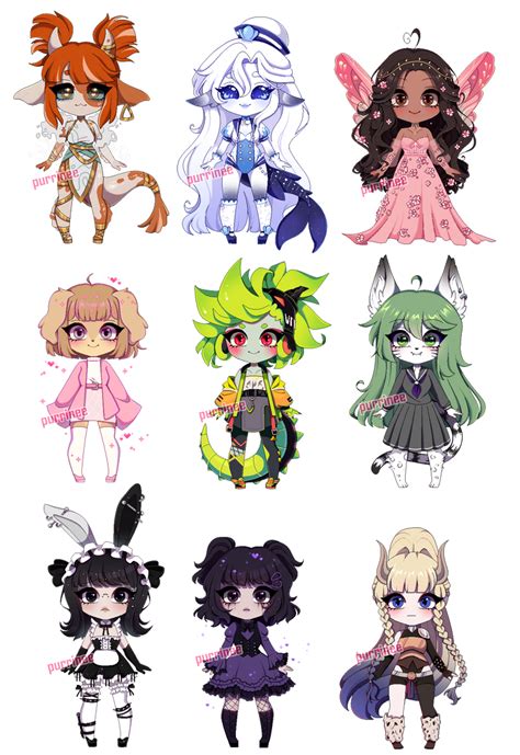 Ych Chibi Finished By Purrinee On Deviantart